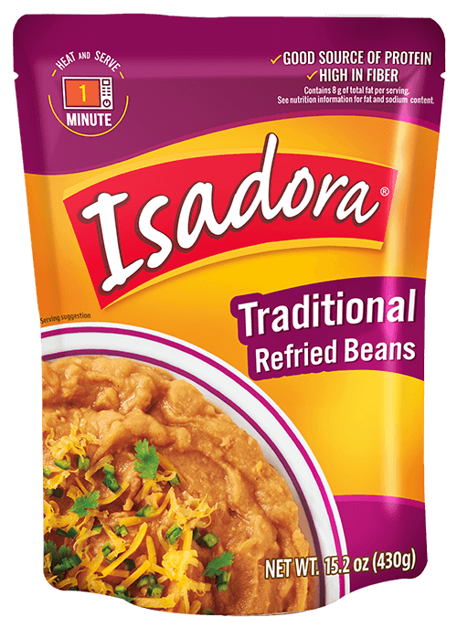 Isadora Beans | Mexico's #1 beans in a pouch