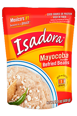 Isadora Beans | Mexico's #1 beans in a pouch
